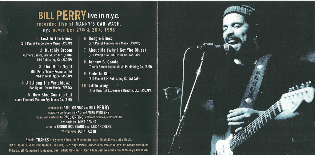 BILL PERRY : LIVE IN N.Y.C. 1999 | Papyblues